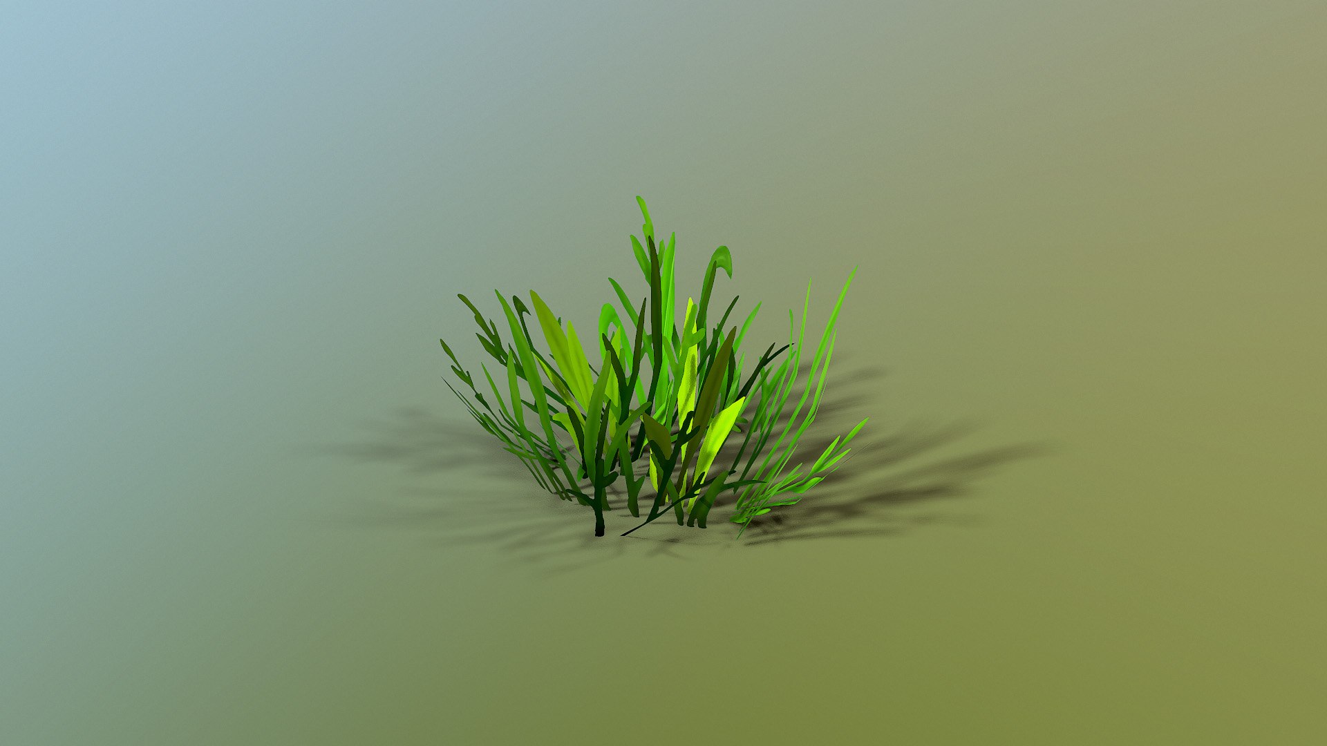 3D Model Grass Hand-painted - TurboSquid 1603265