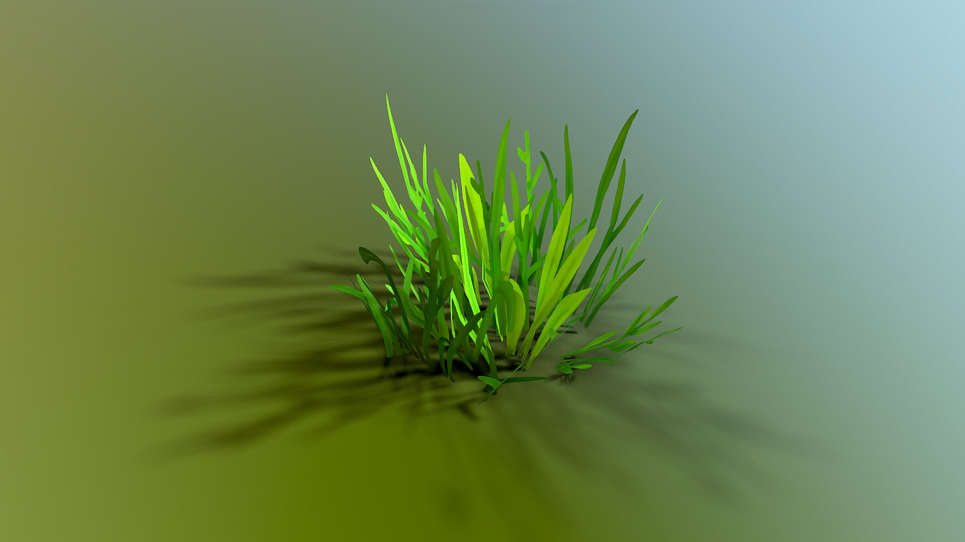 3D Model Grass Hand-painted - TurboSquid 1603265