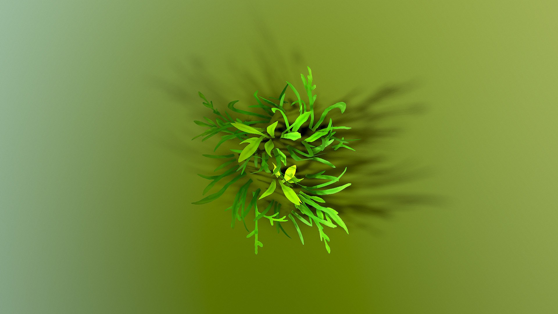 3D Model Grass Hand-painted - TurboSquid 1603265