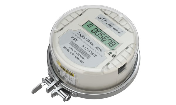 Electrical Meter 3D Models for Download | TurboSquid