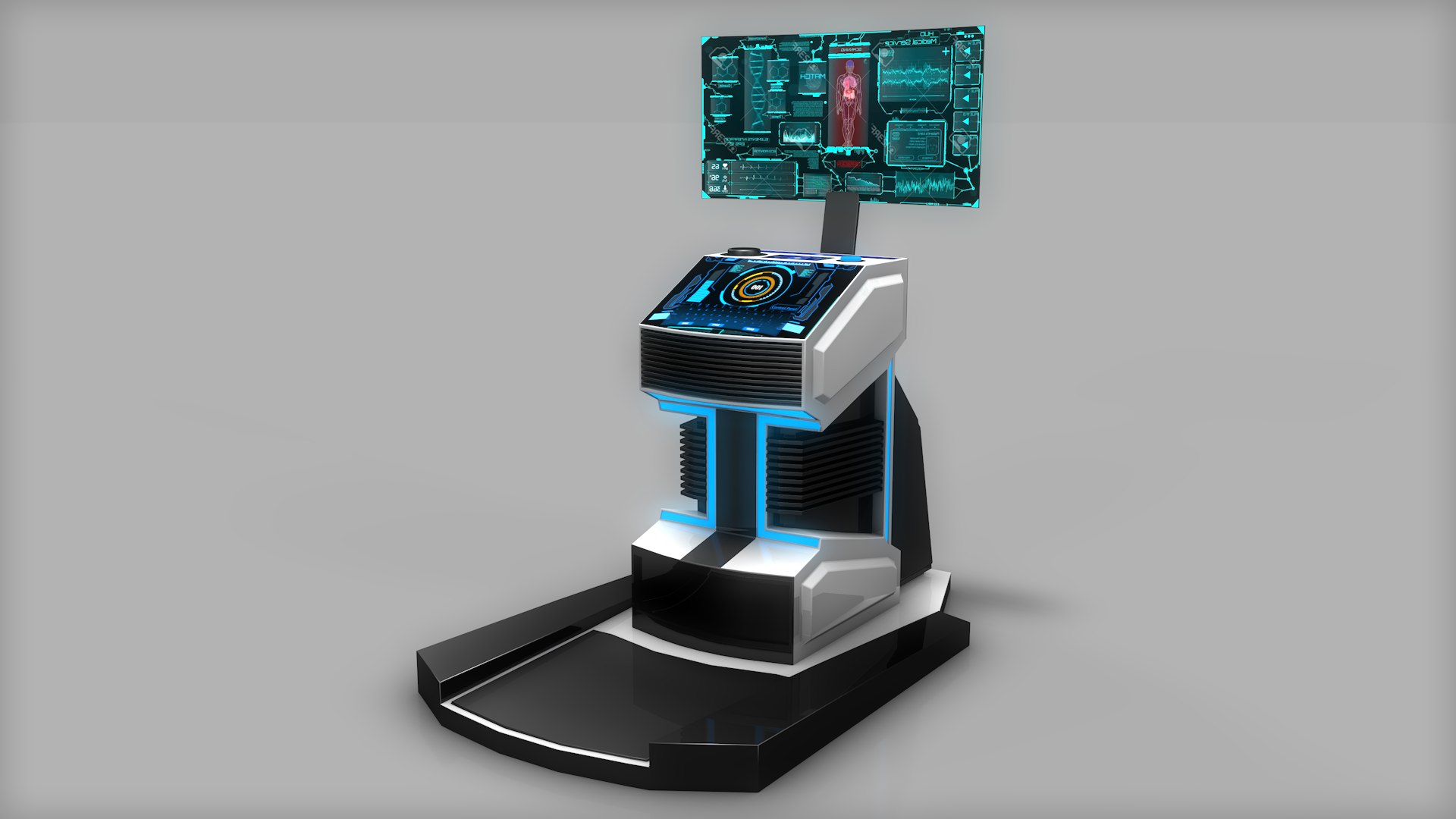 Sci Fi Computer 3D - TurboSquid 1770019