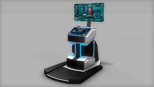 Sci-fi Microscope 3d 3ds