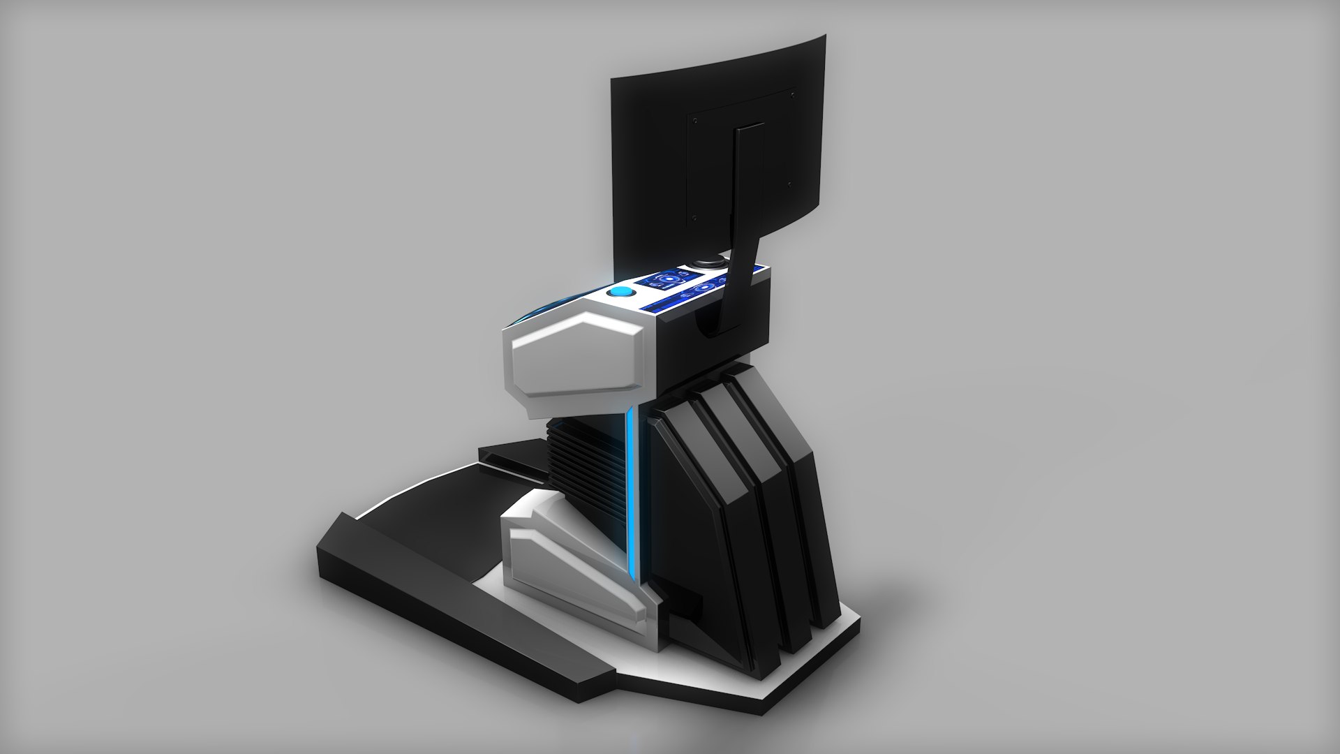 Sci Fi Computer 3D - TurboSquid 1770019