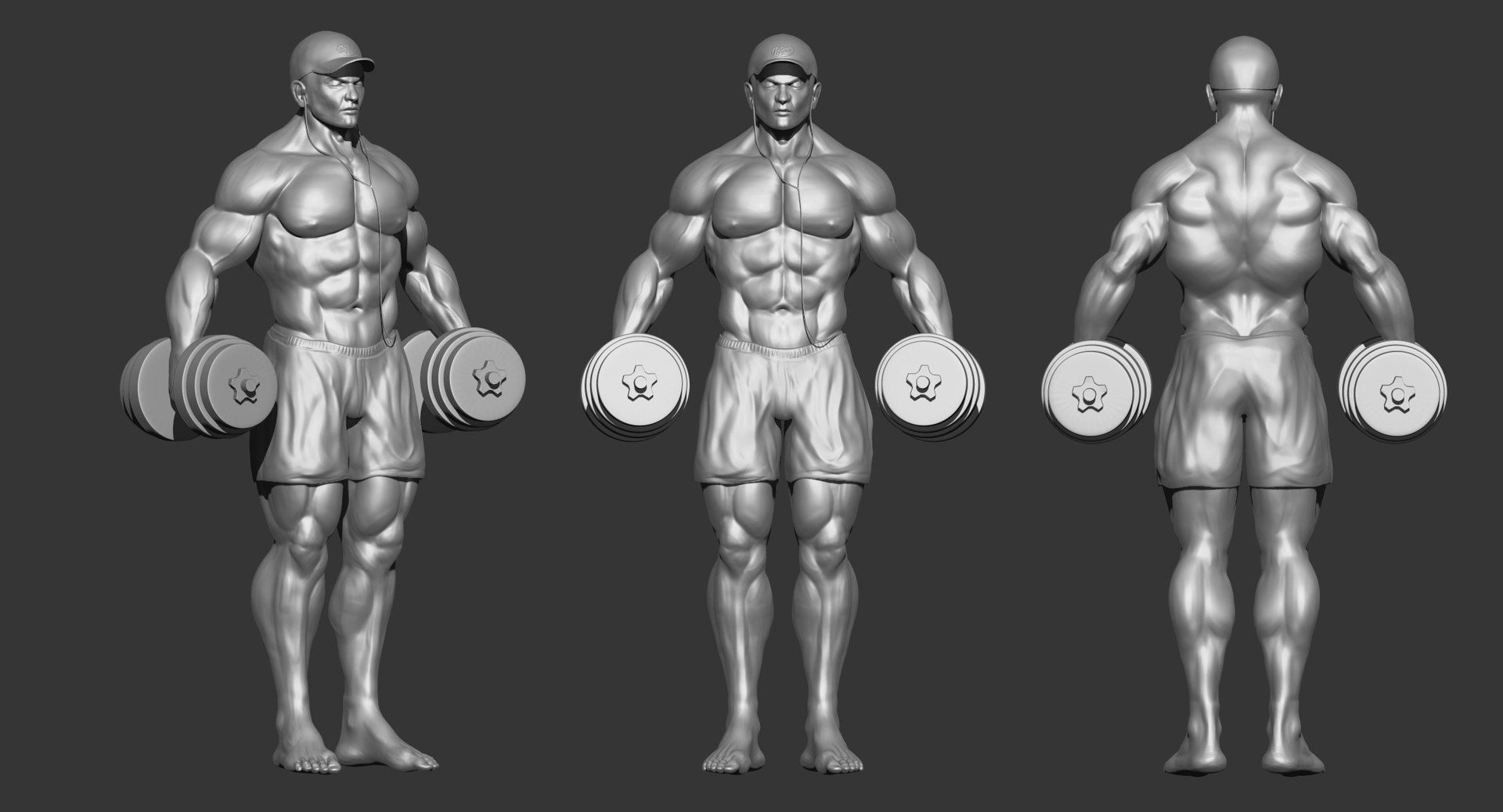 Weight Body 3D Model - TurboSquid 1252320
