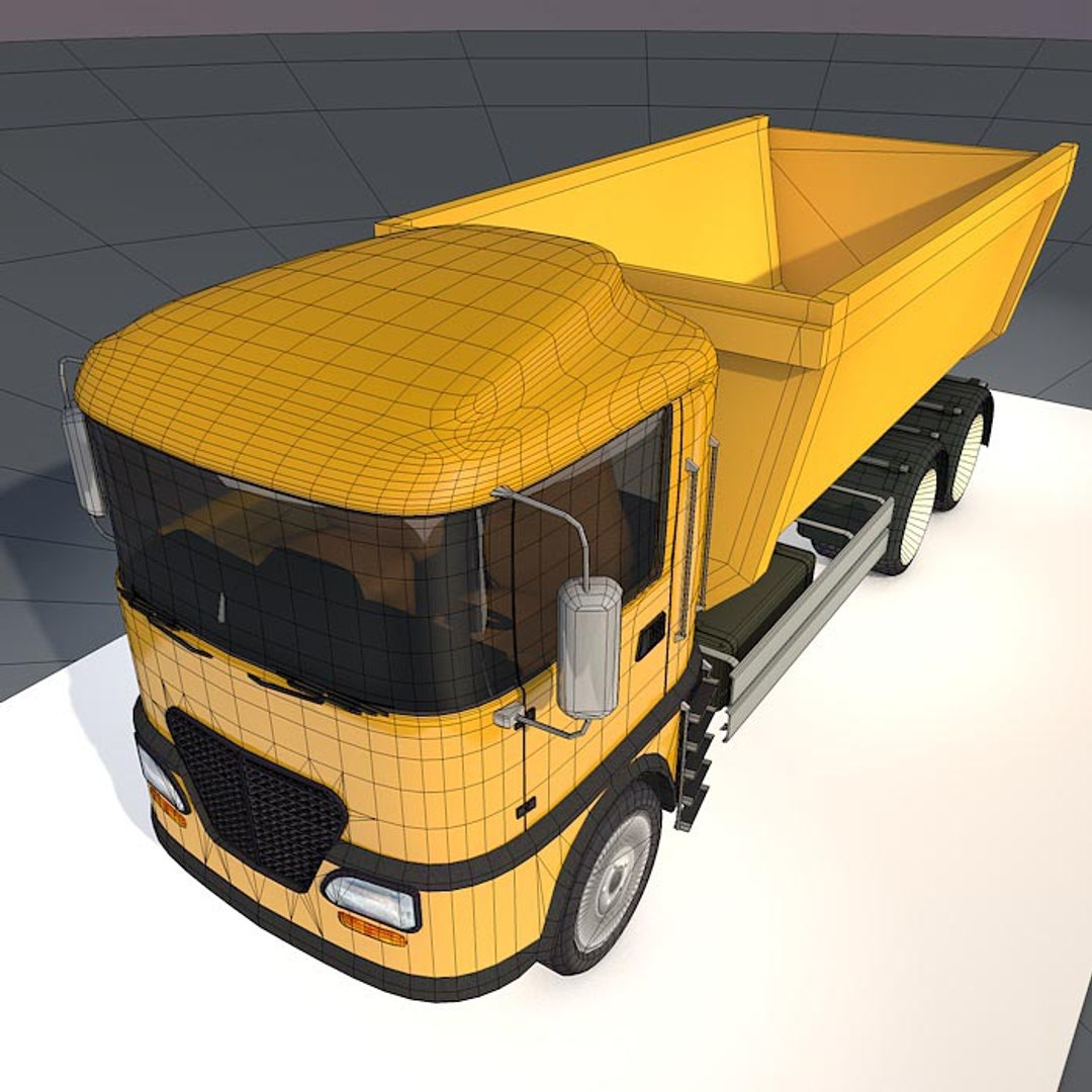 Tipper Truck 3d Model