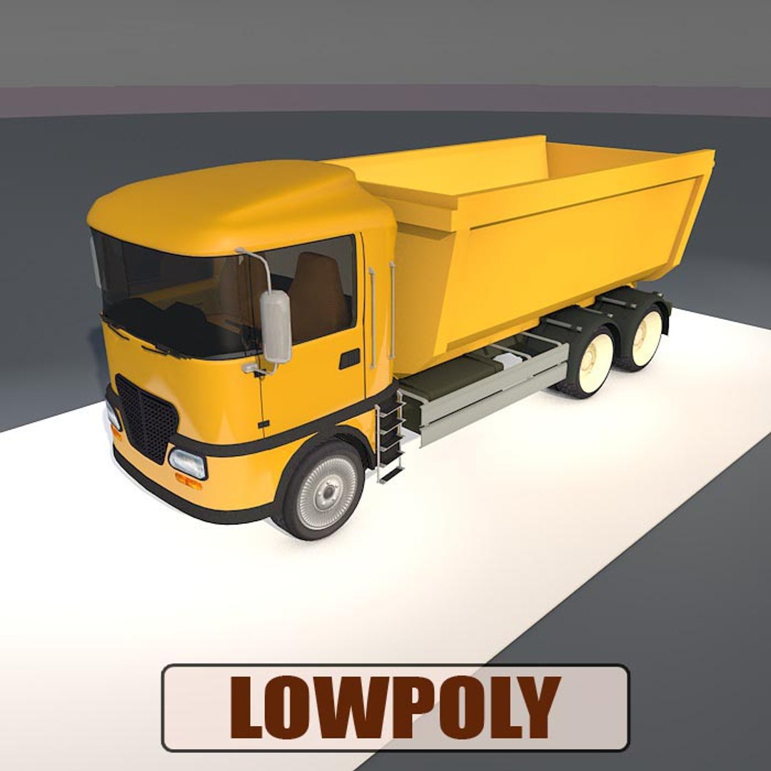 Tipper Truck 3d Model