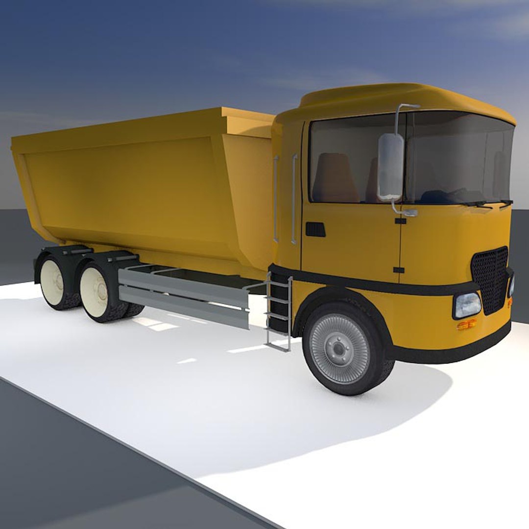 Tipper Truck 3d Model