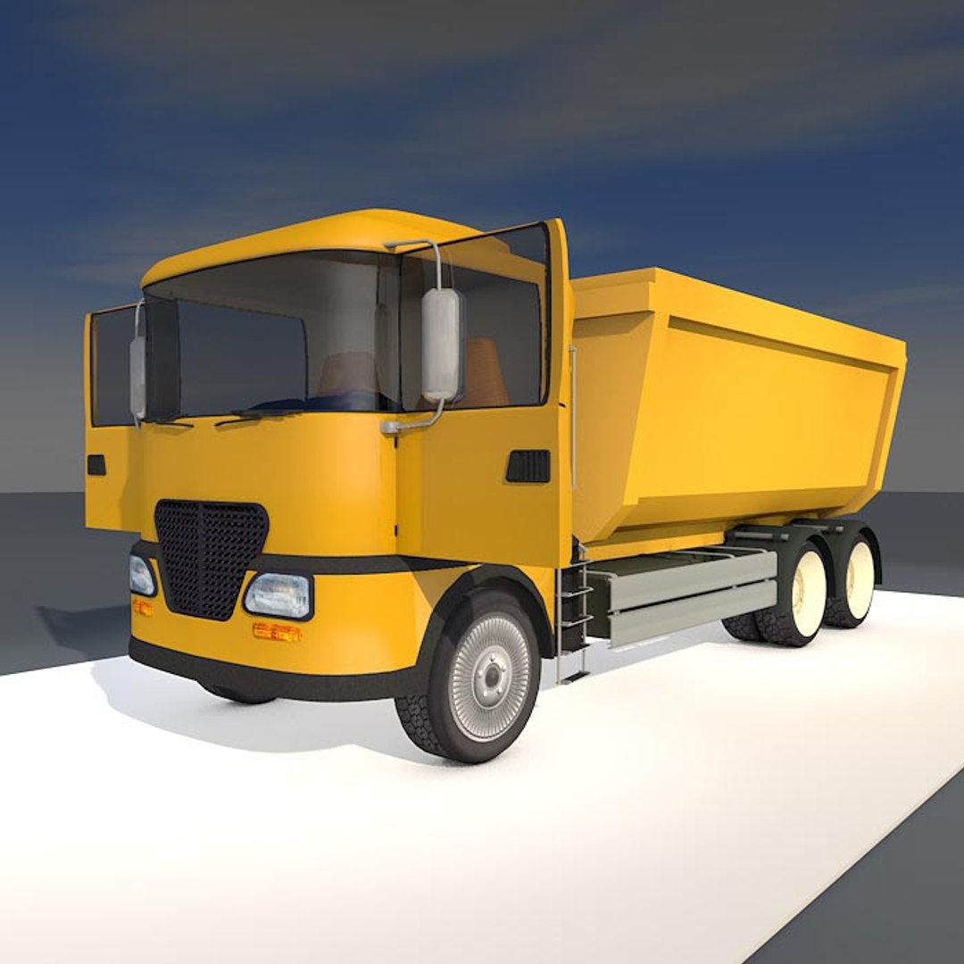 Tipper Truck 3d Model