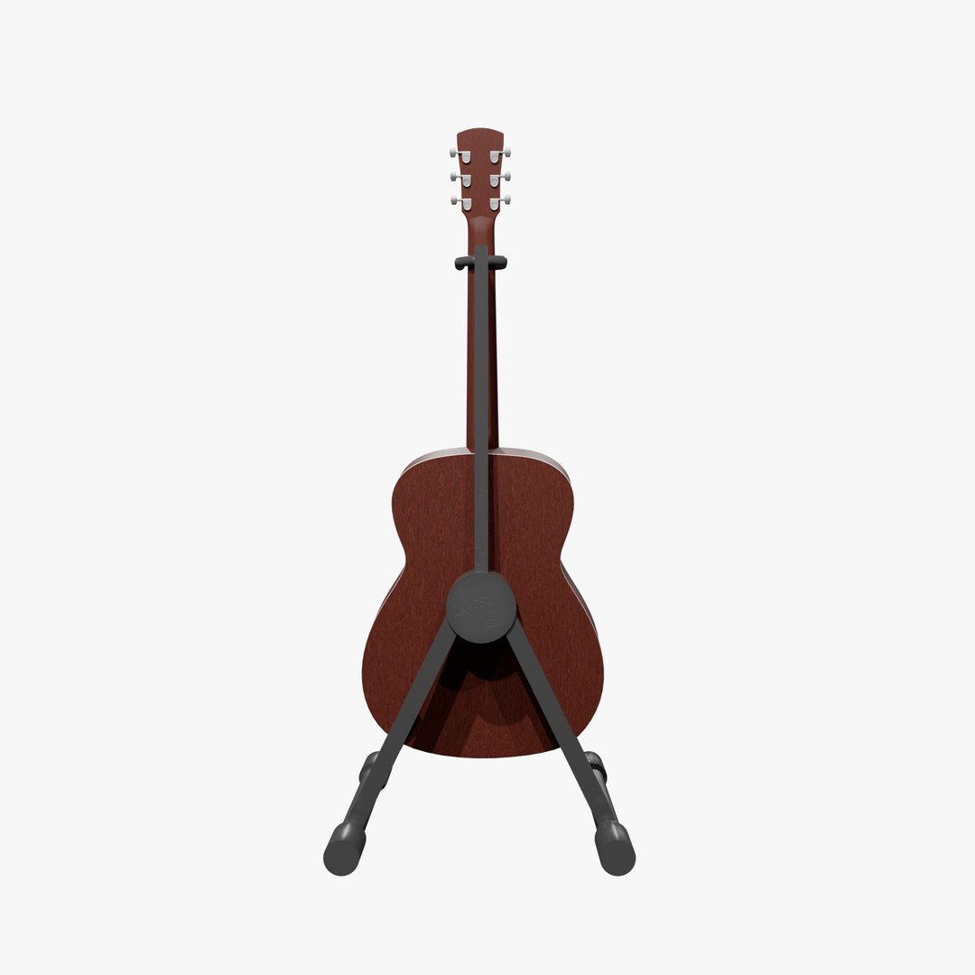 Acoustic Guitar 3D model - TurboSquid 2014919