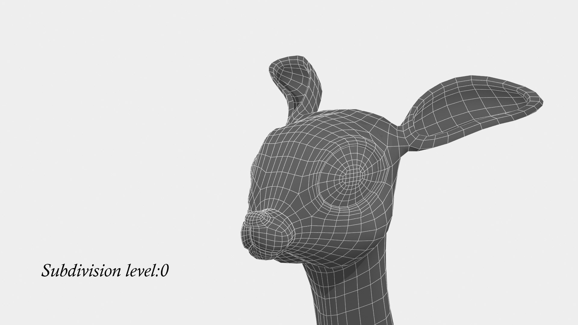 3D cartoon fawn - TurboSquid 1368170