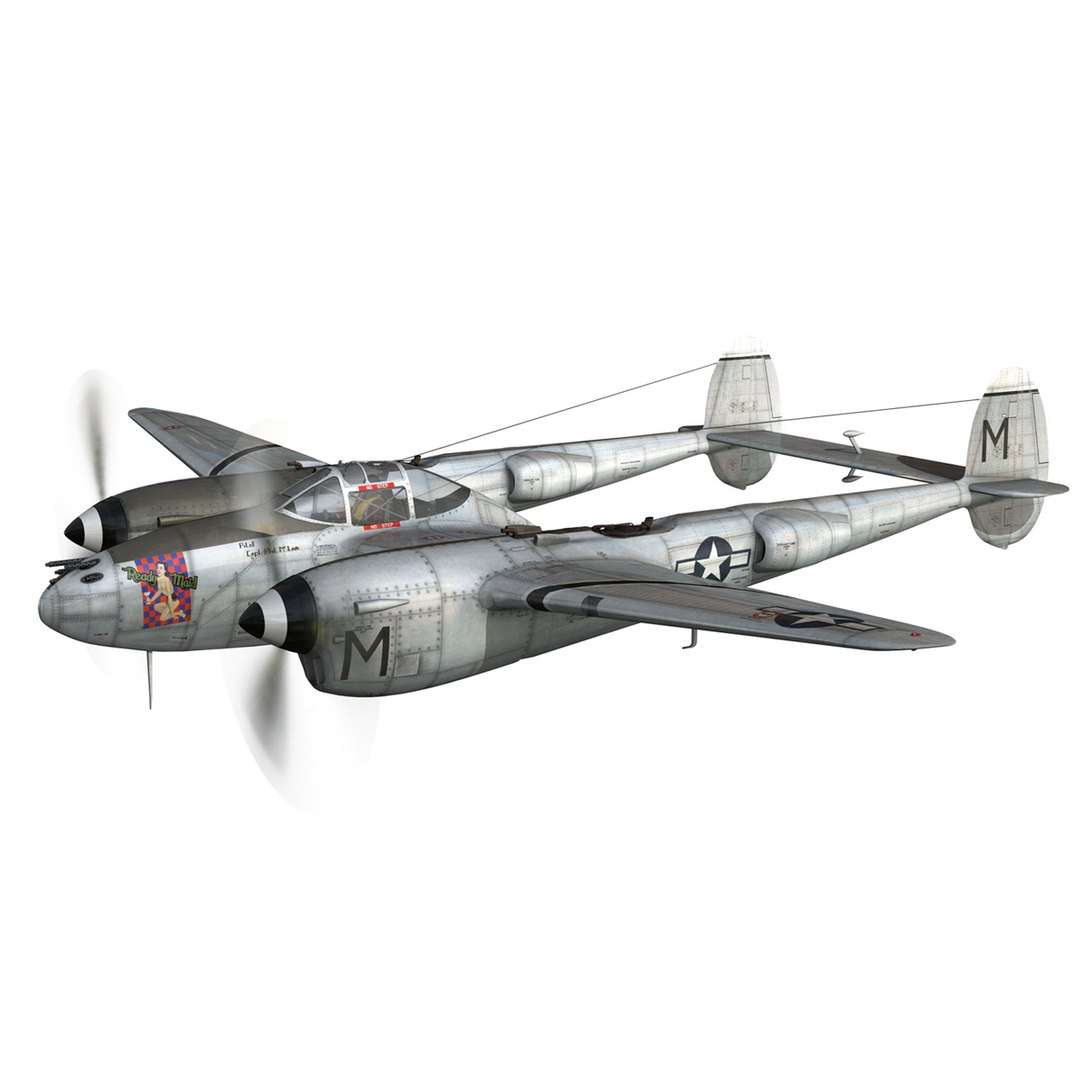 3D Lockheed Lightning - - TurboSquid 1311432