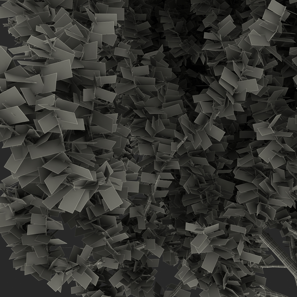 3dsmax purple leaf plum tree