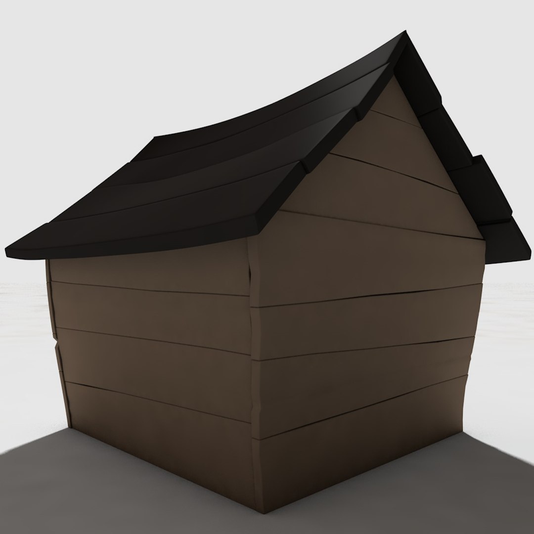 3D Cartoon Shack Model - TurboSquid 1558307