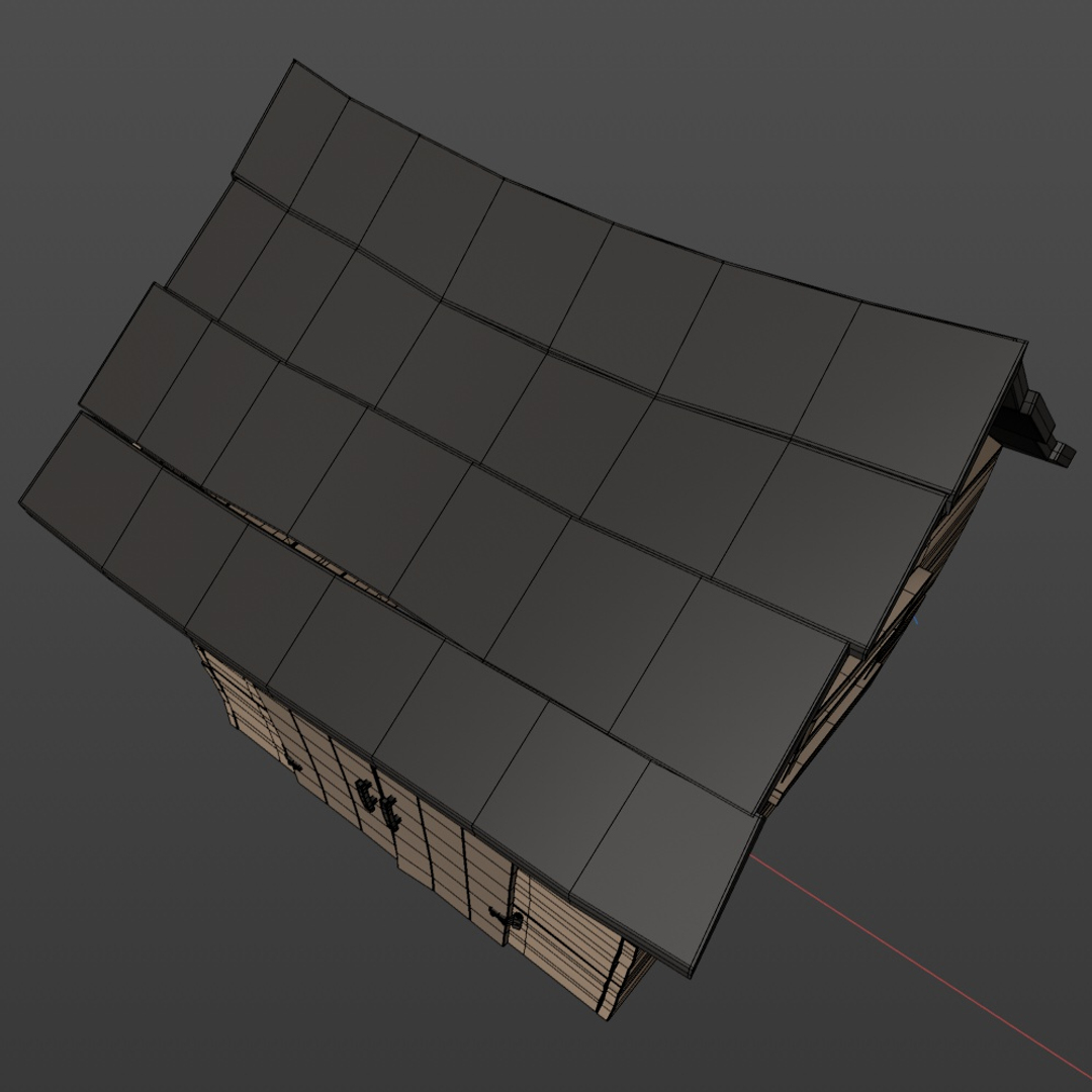 3D cartoon shack model - TurboSquid 1558307