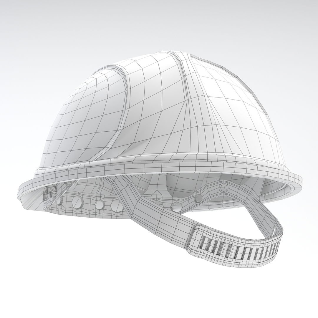working helmet 3d model