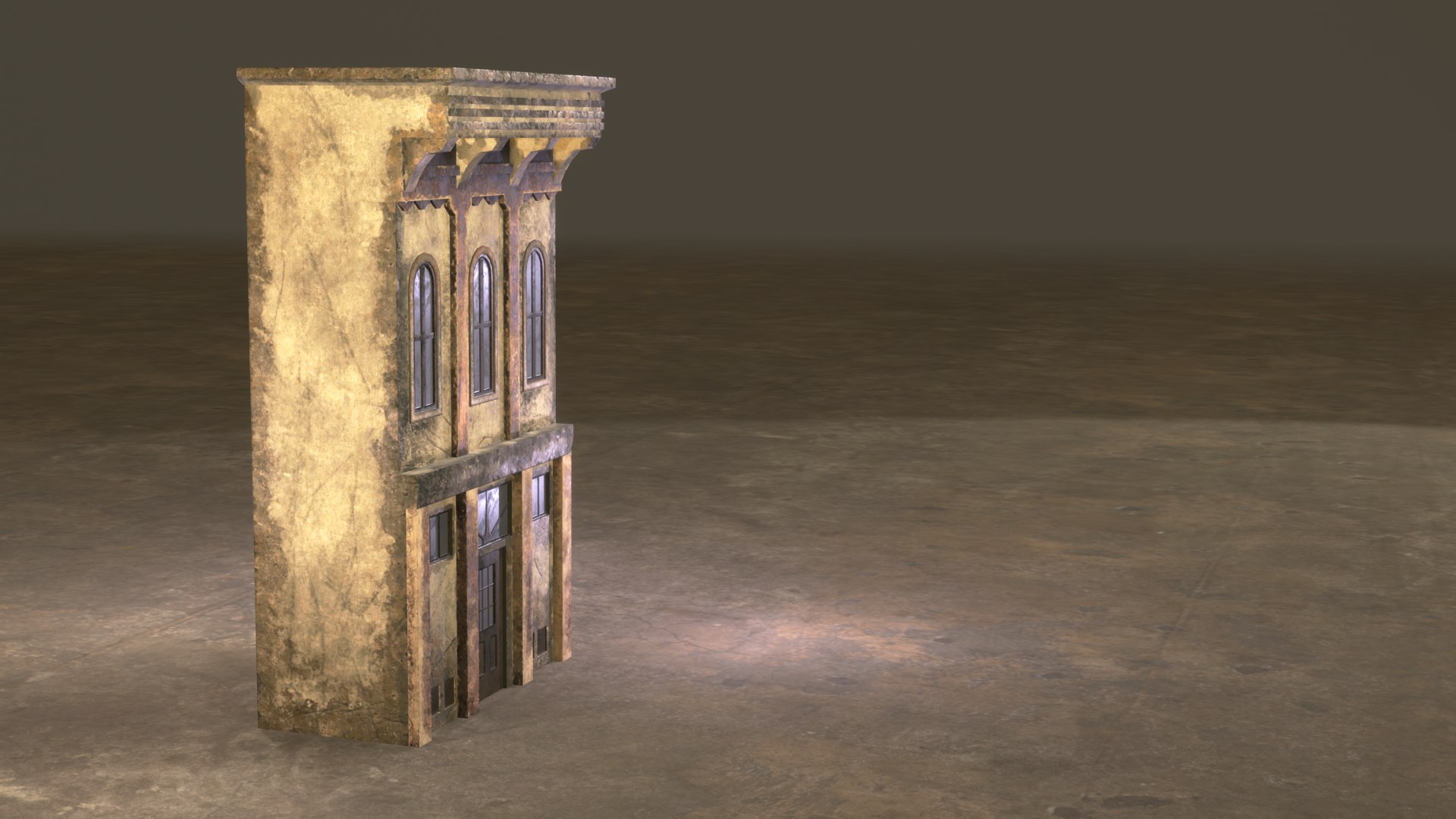 3D Horror Texas Building - TurboSquid 1604881