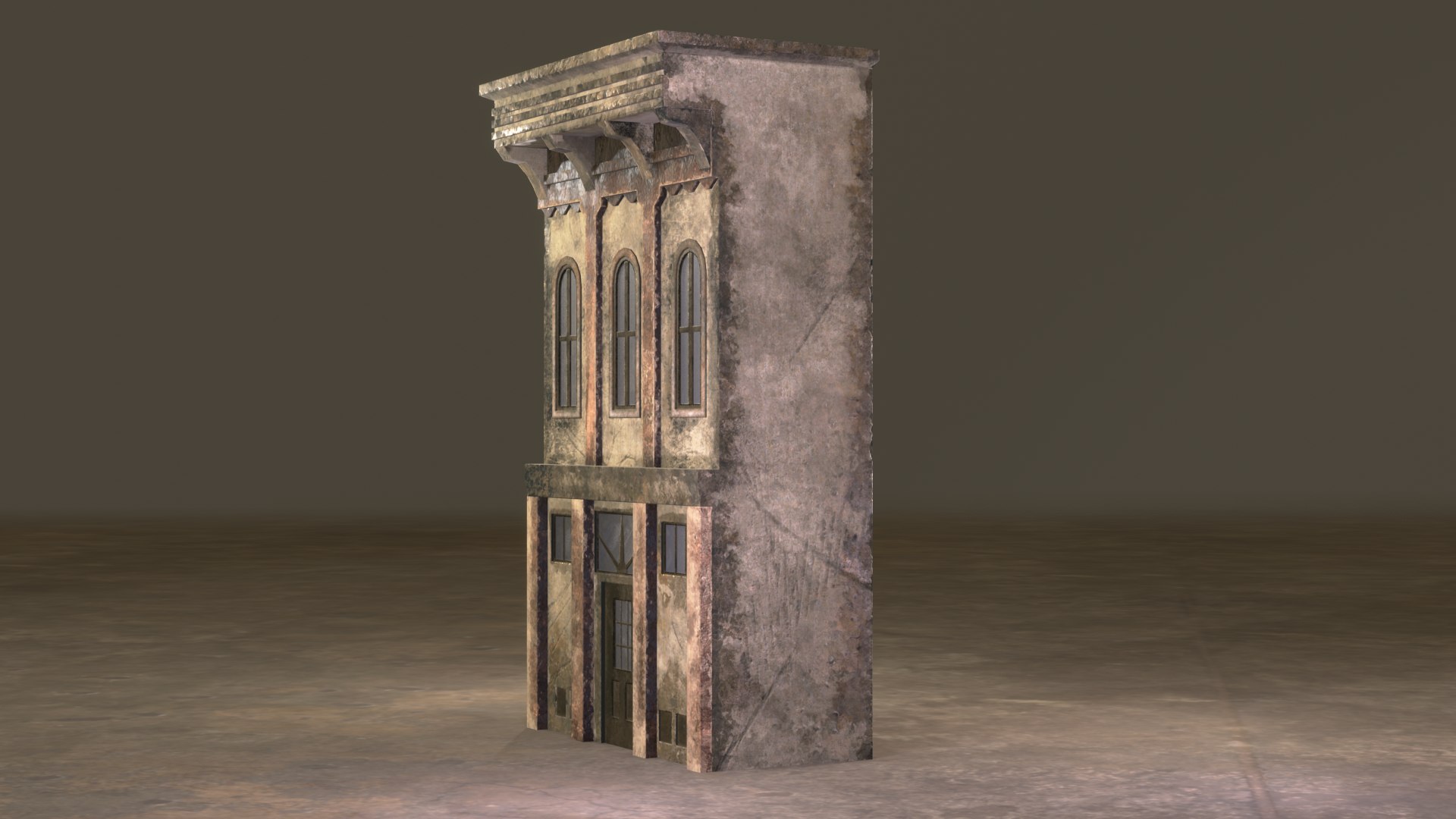 3D Horror Texas Building - TurboSquid 1604881