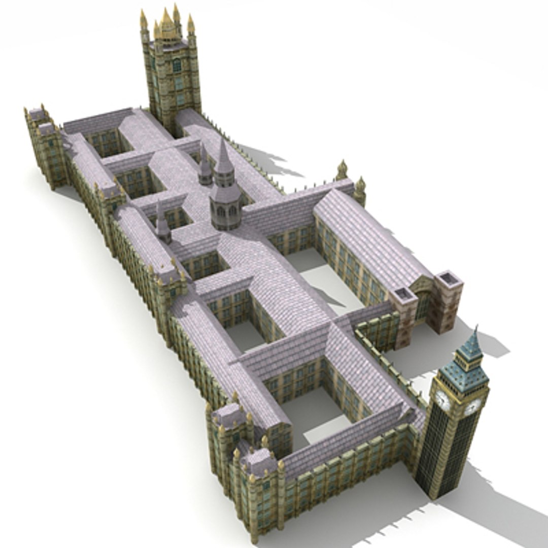 House Parliament 3d Max
