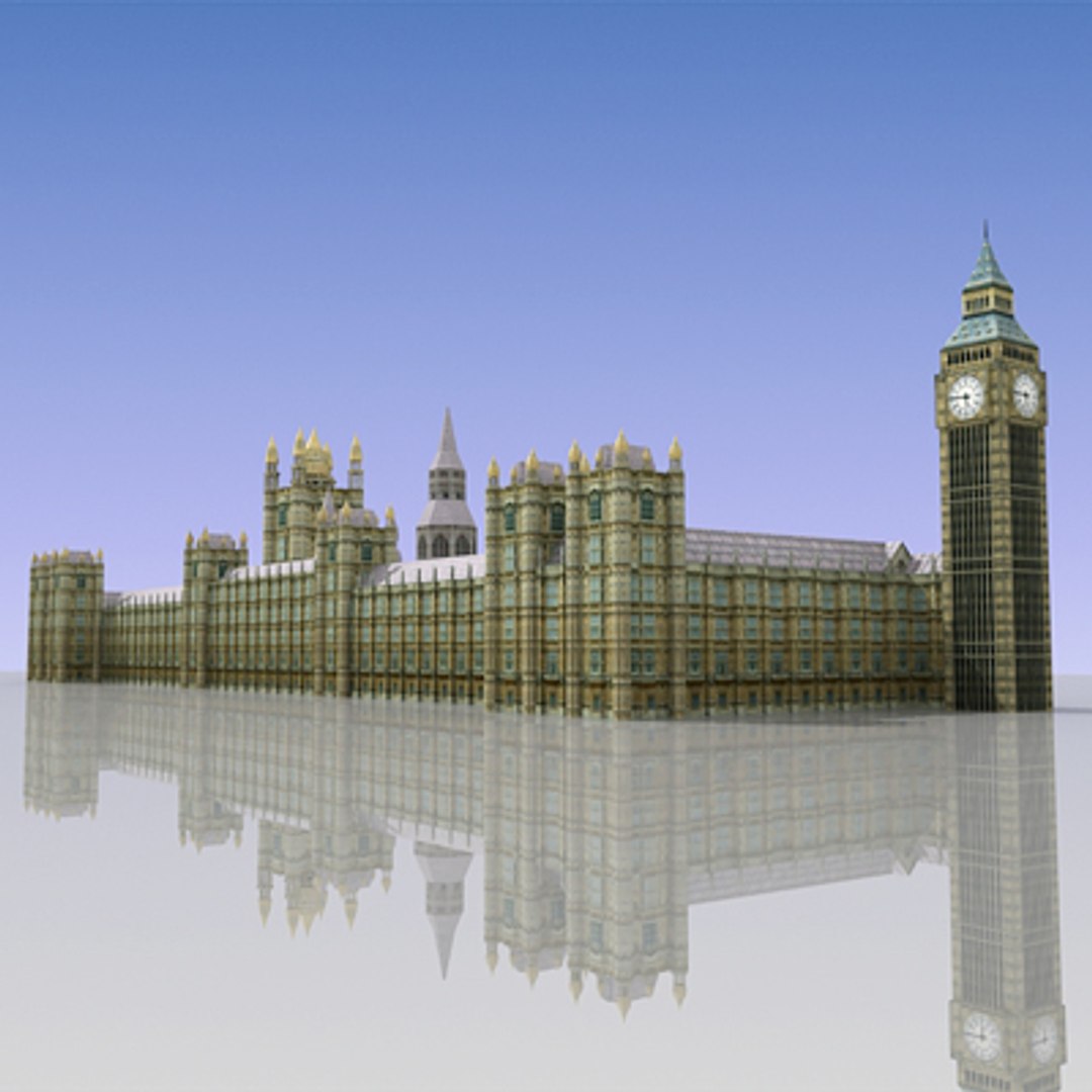 House Parliament 3d Max