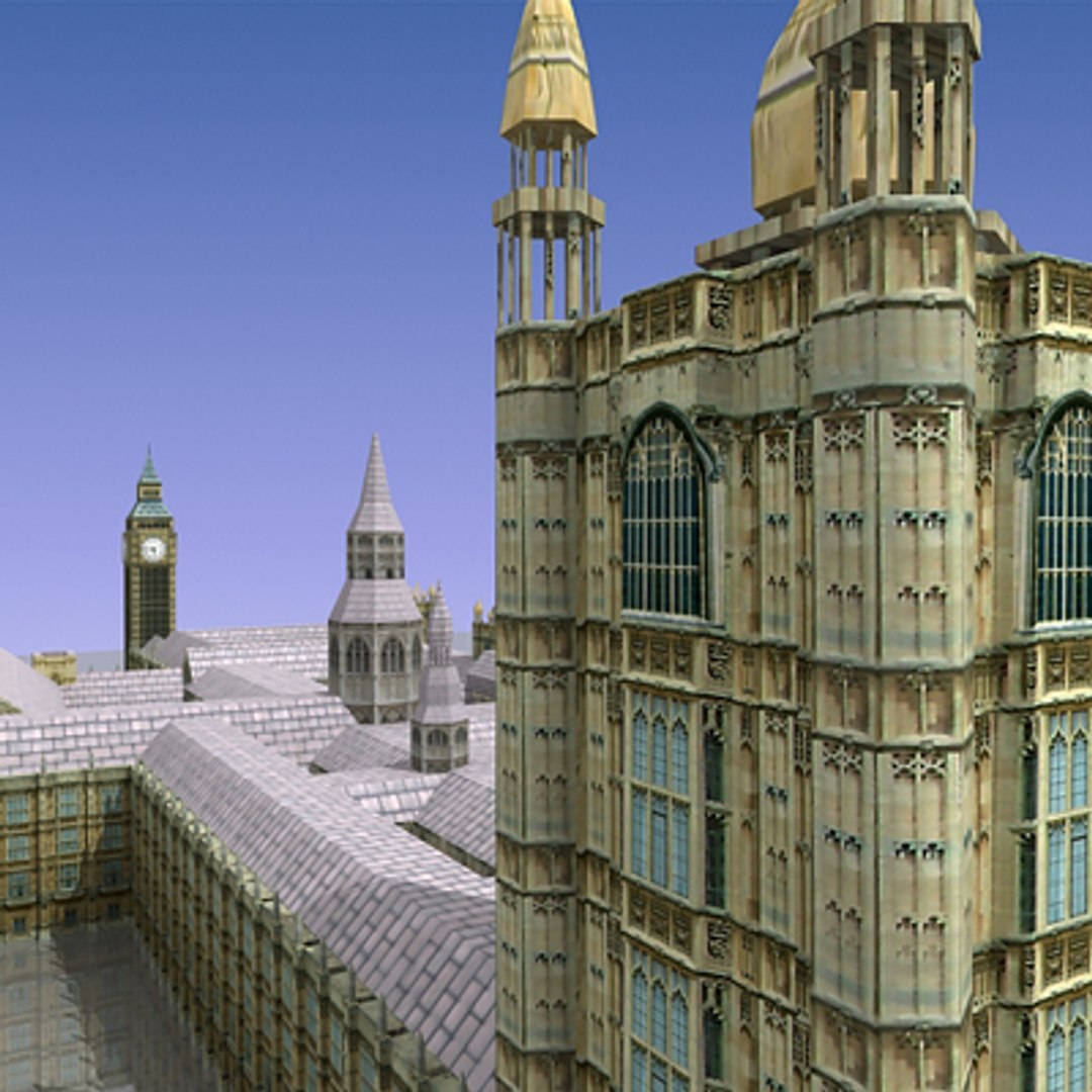 House Parliament 3d Max