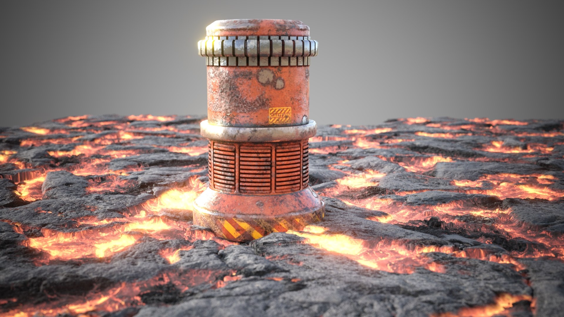 Lava Rocks Ground Tile Model - TurboSquid 2179744