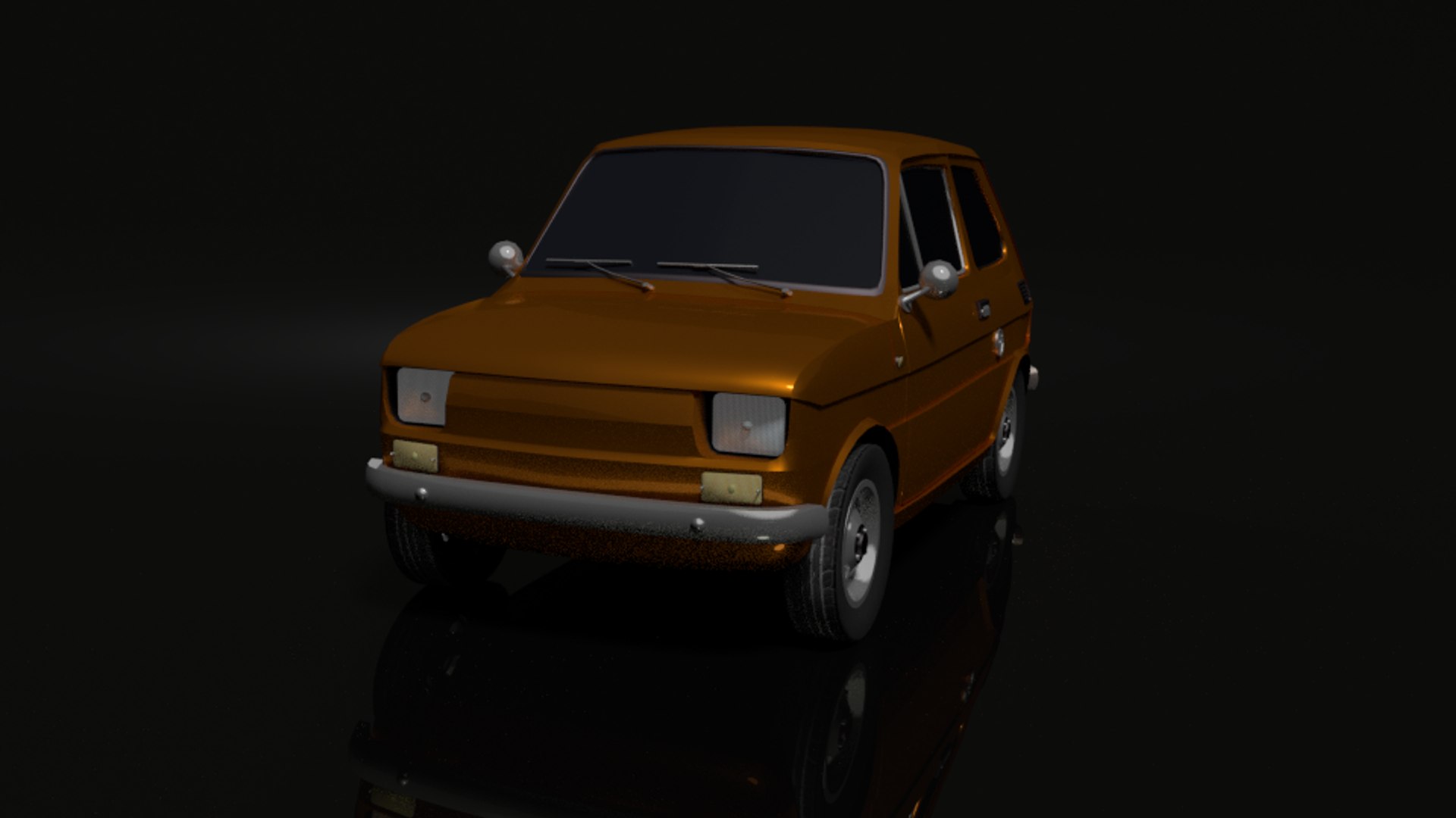 3D Maluch - TurboSquid 1182444