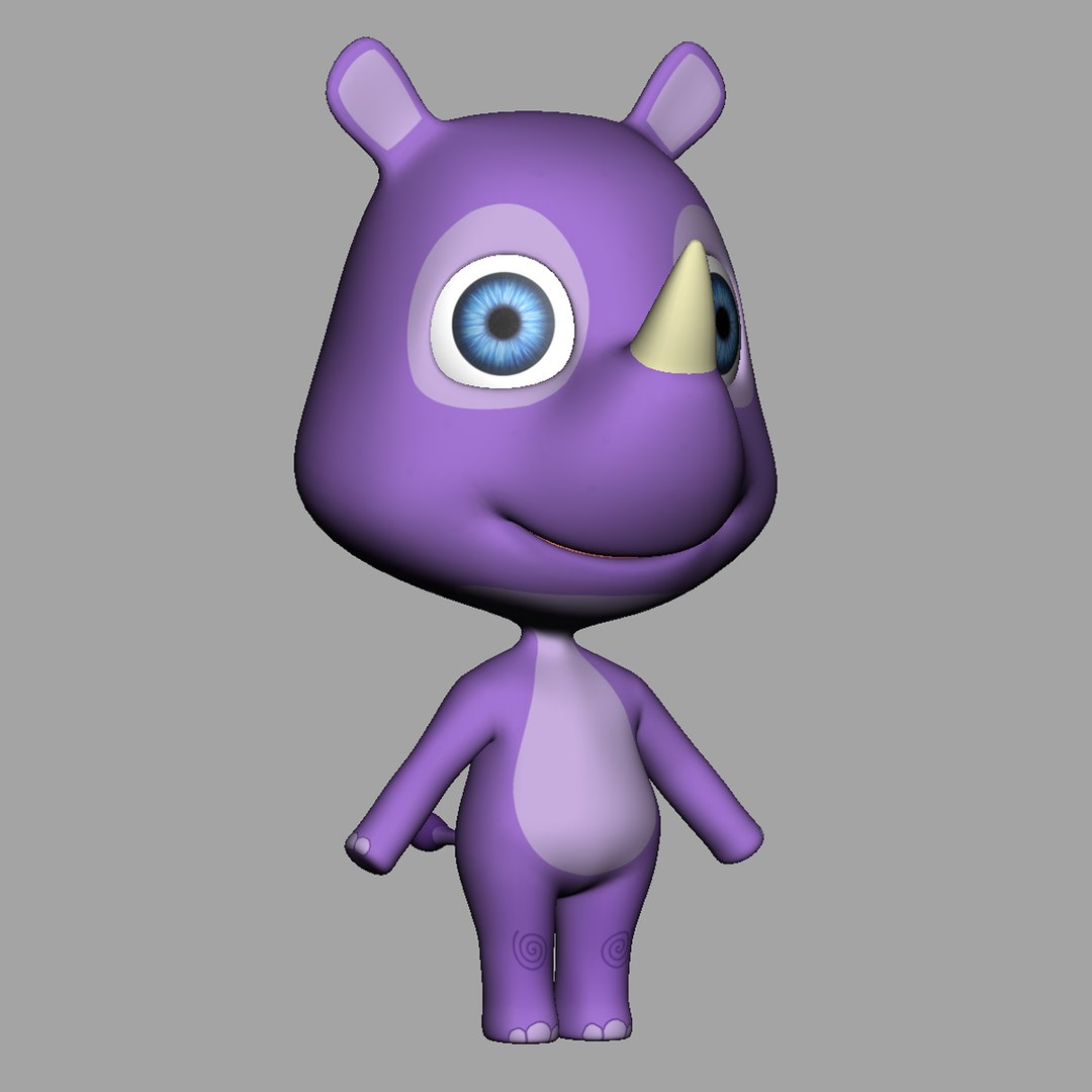 3D Model Cartoon Animation Character - TurboSquid 1647997