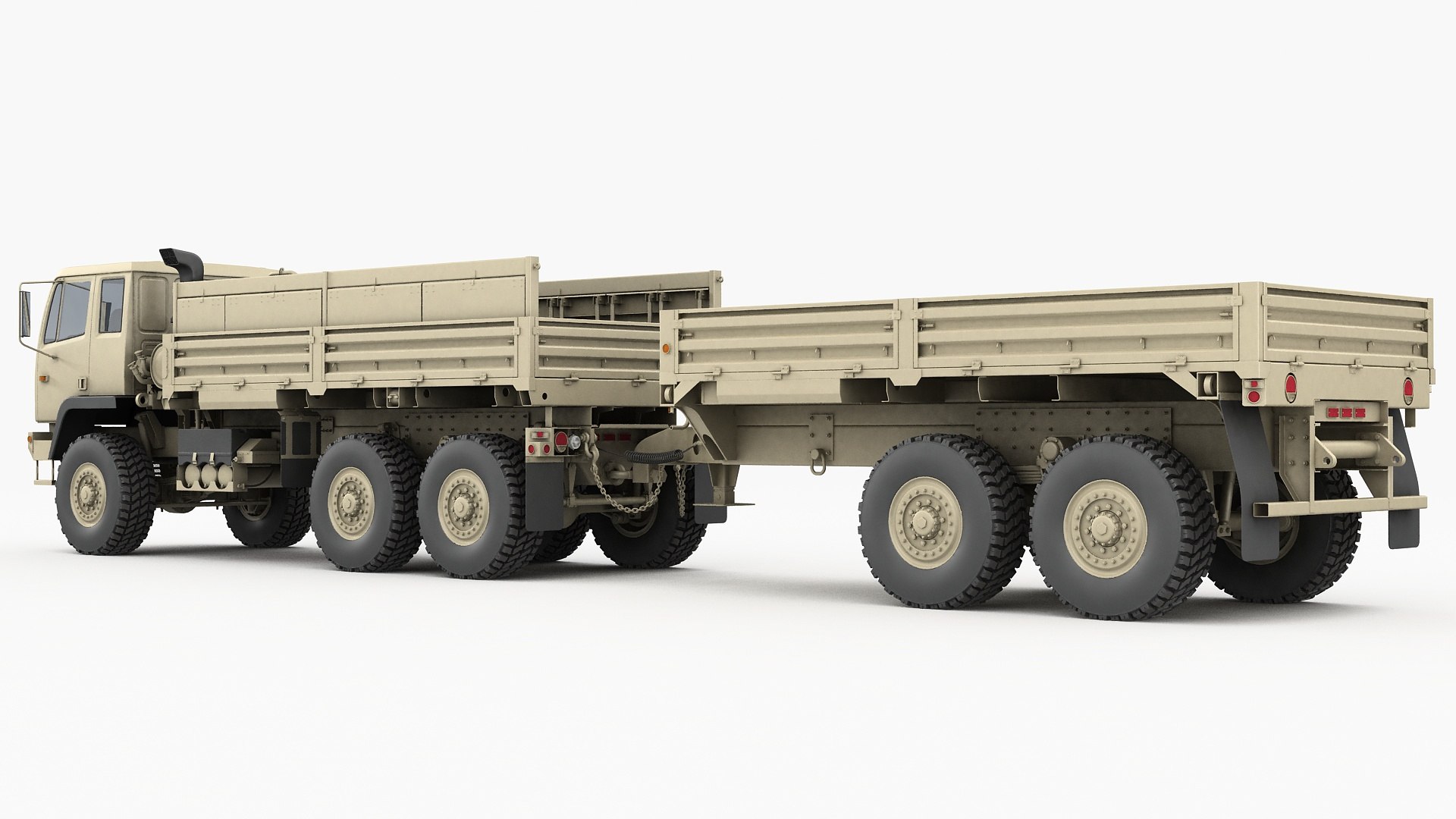 3D m1083 m1095 mtv trailer - TurboSquid 1553641