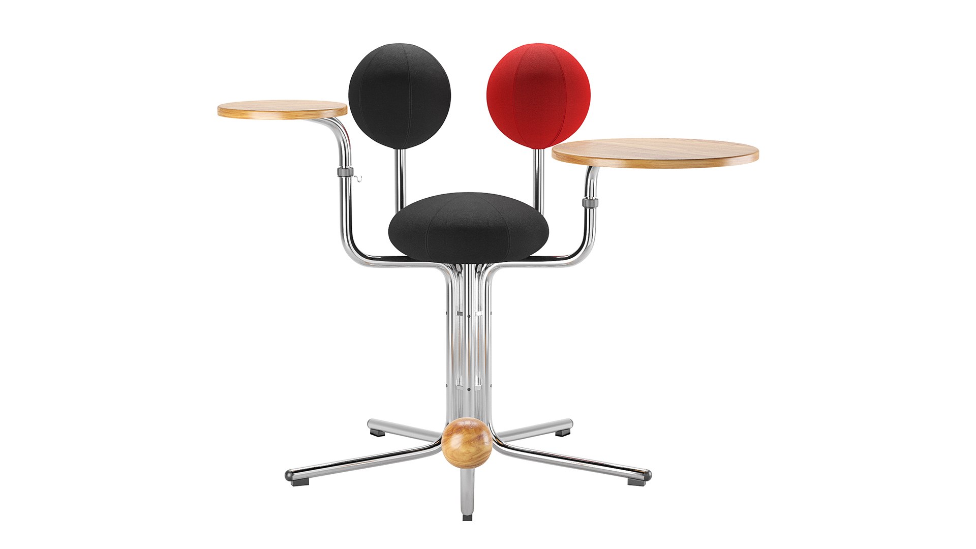 3D Globe Tree Workstation Chair - TurboSquid 2184440