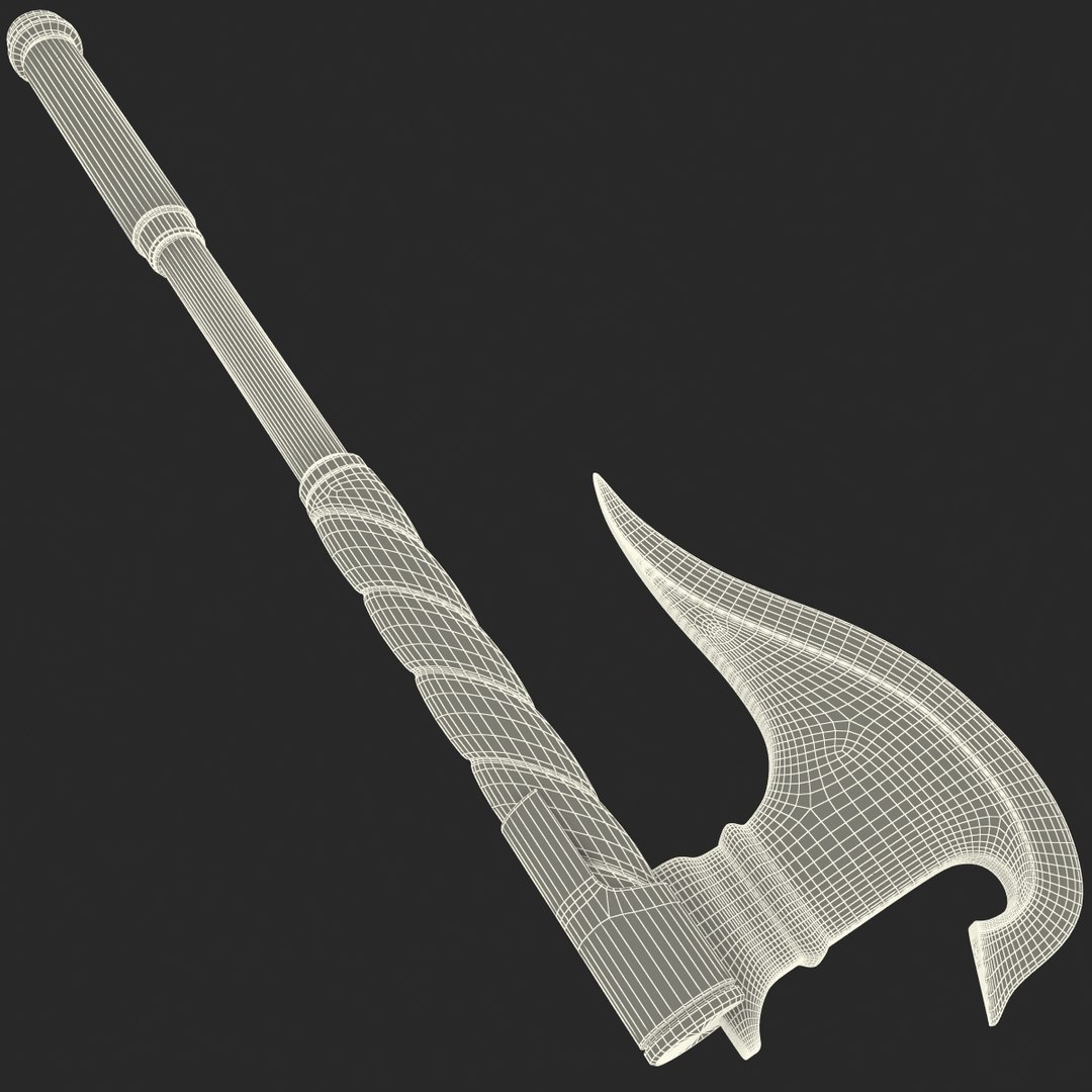 Maya Medieval Axe V5