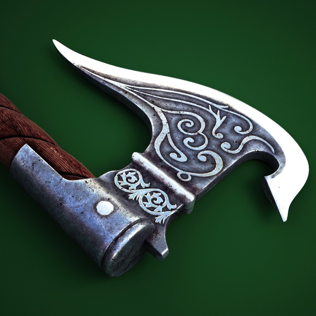 Maya Medieval Axe V5