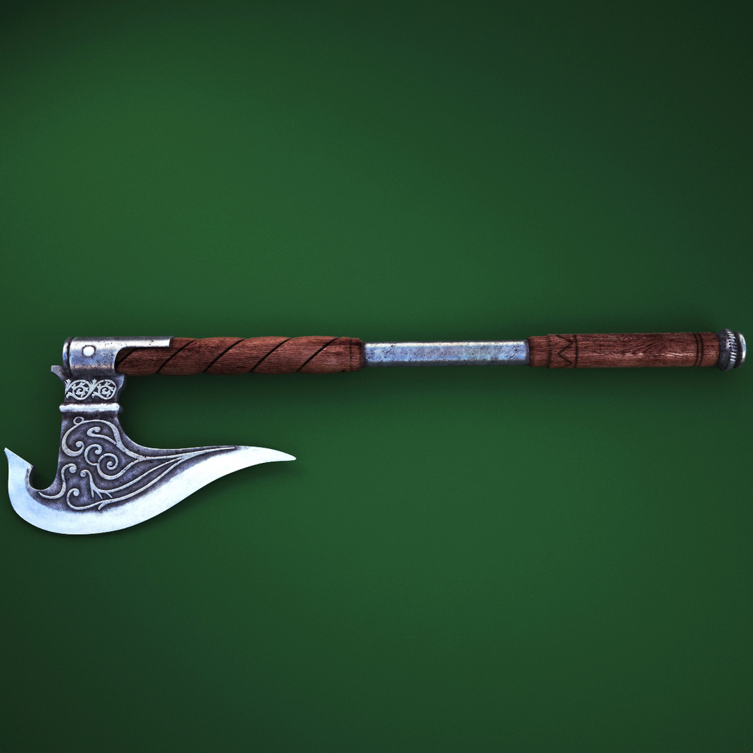 maya medieval axe v5