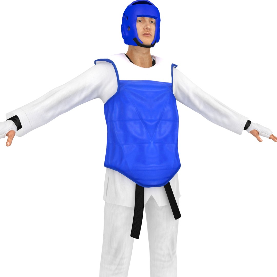 3D model olympic taekwondo - TurboSquid 1292988