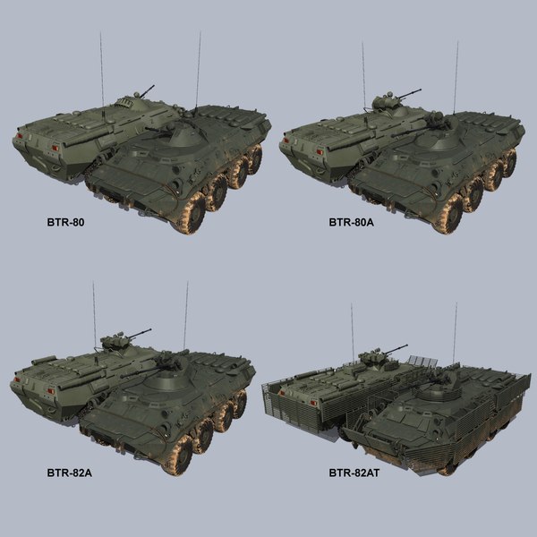 BTR-80 3D Models for Download | TurboSquid