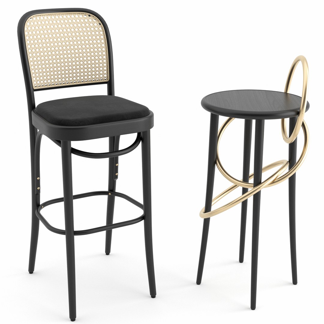 3D hocker stool wiener gtv - TurboSquid 1576343