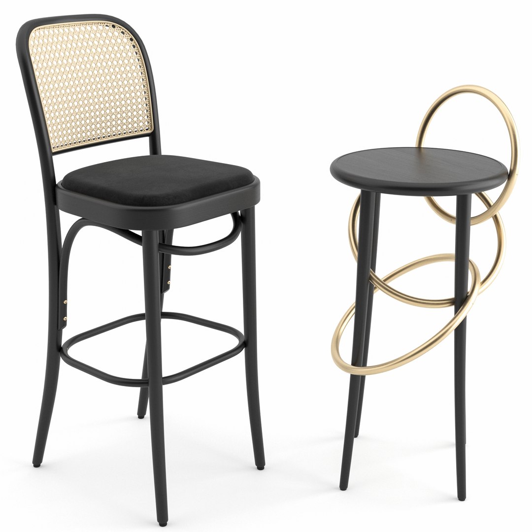3D hocker stool wiener gtv - TurboSquid 1576343