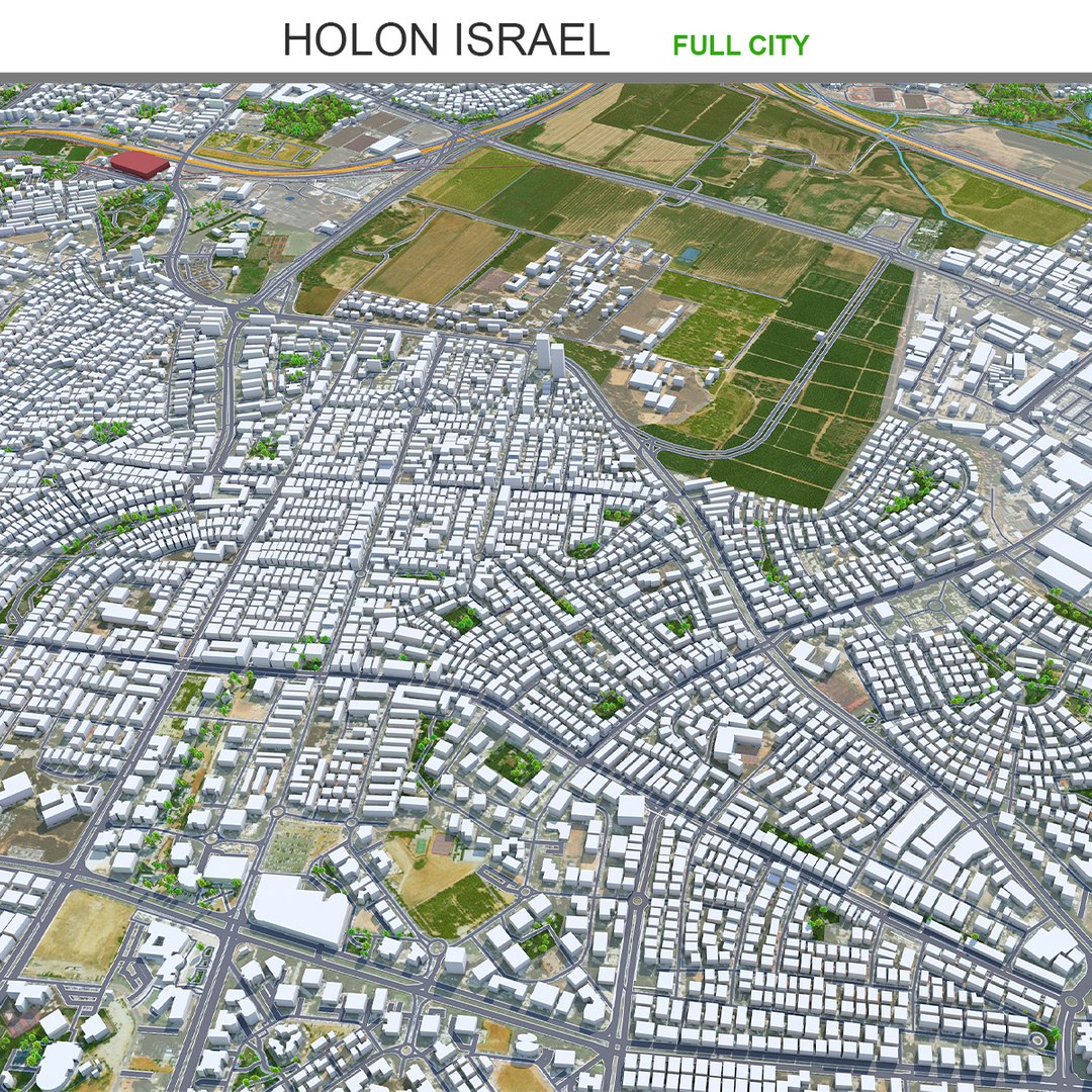 Holon Israel 3D Model - TurboSquid 2194807