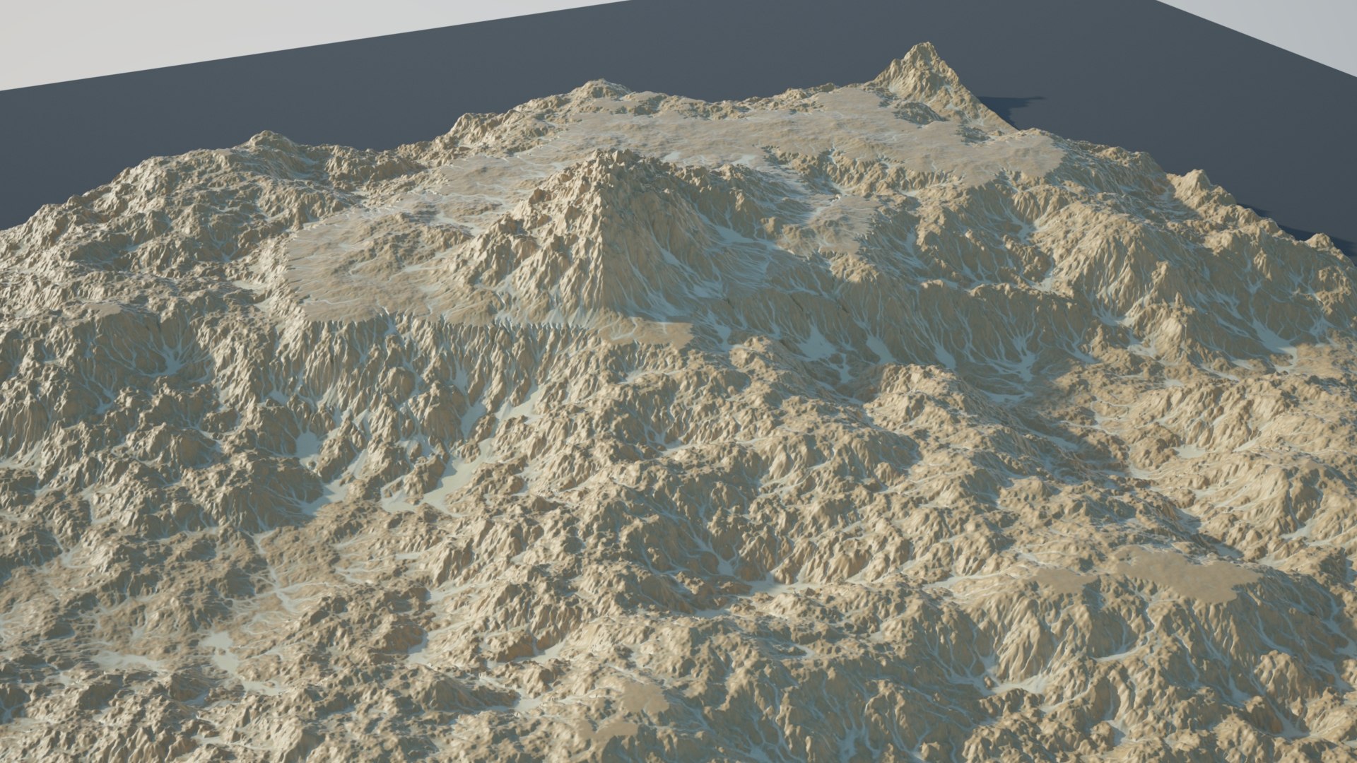 3D Rocky Desert - TurboSquid 1453749