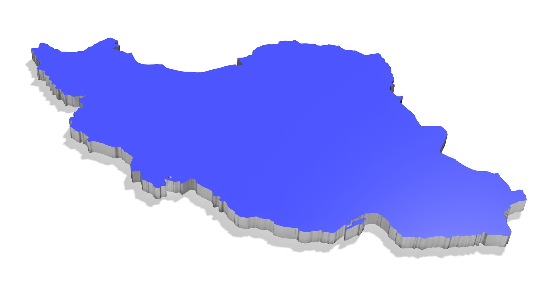 Relief Iran 3d Max
