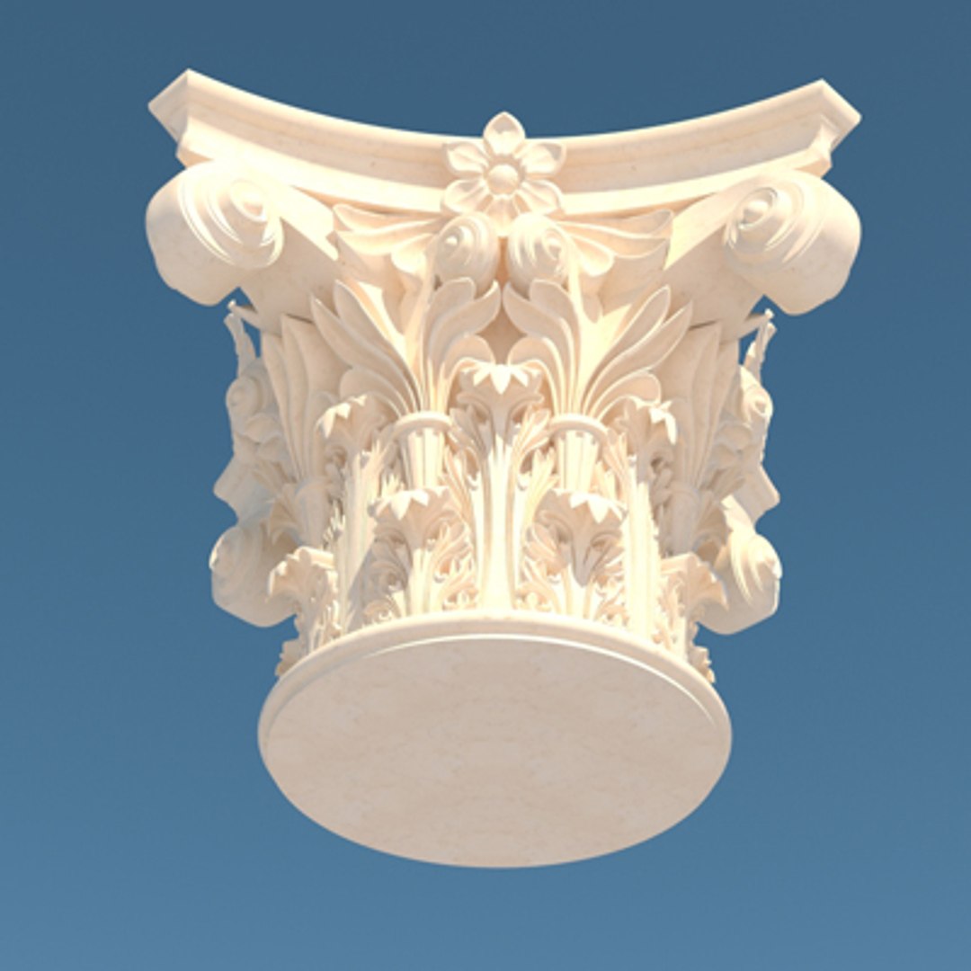 3d Corinth Column