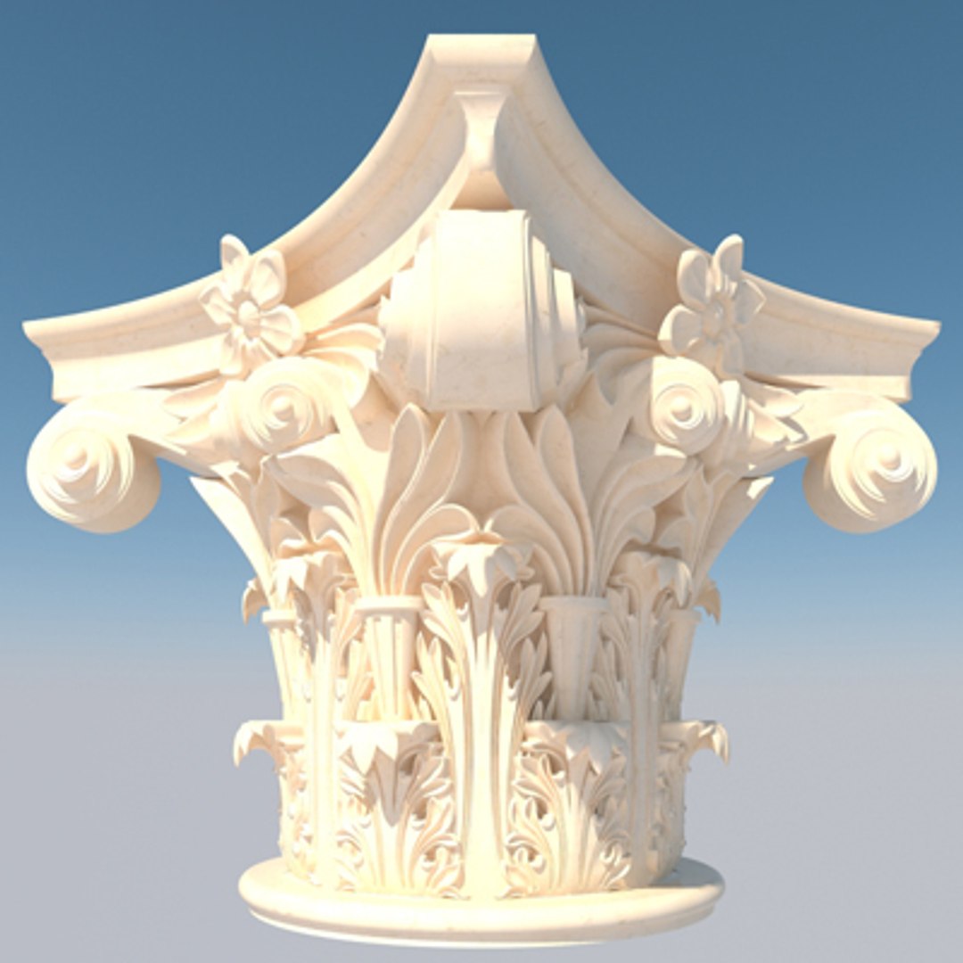 3d Corinth Column