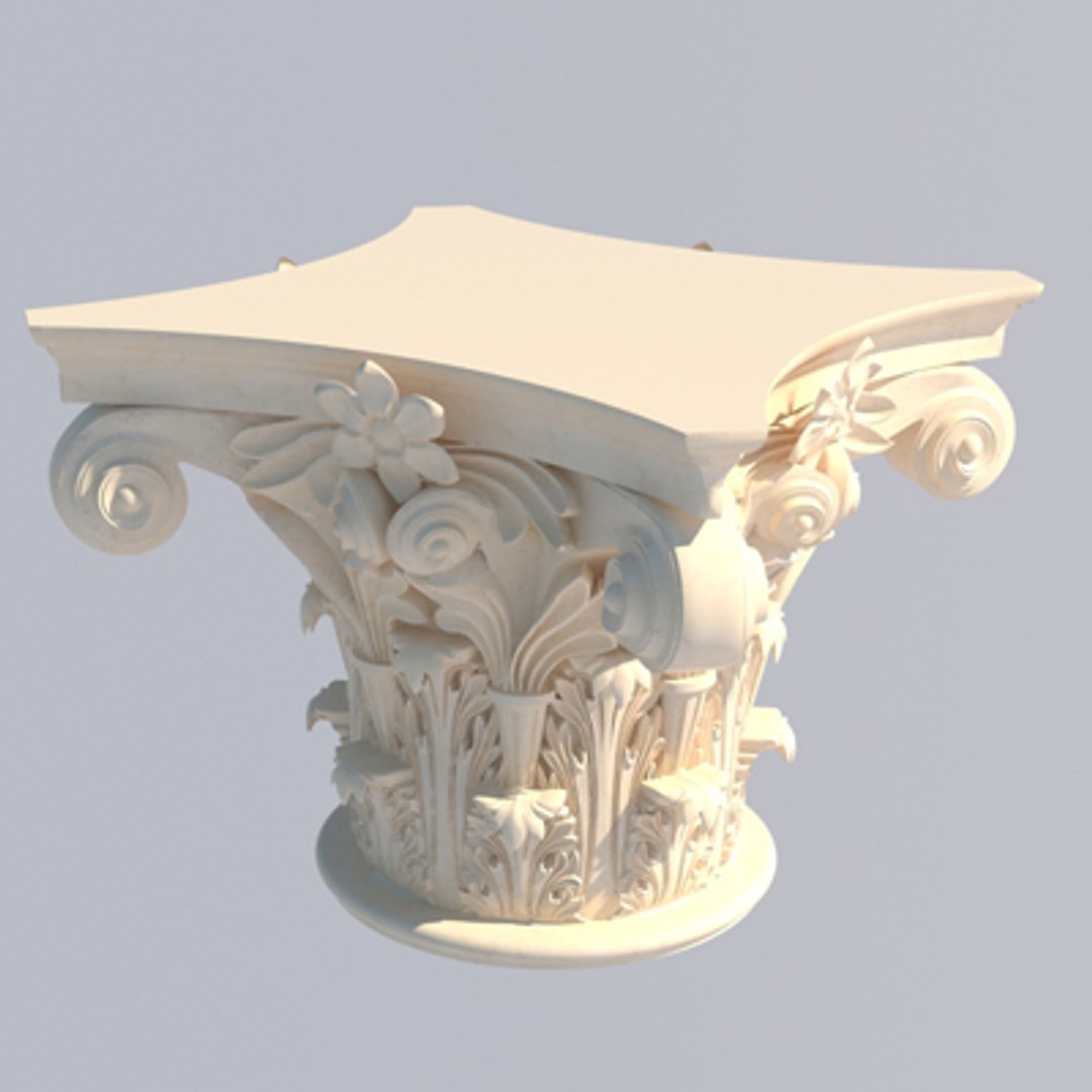 3d Corinth Column