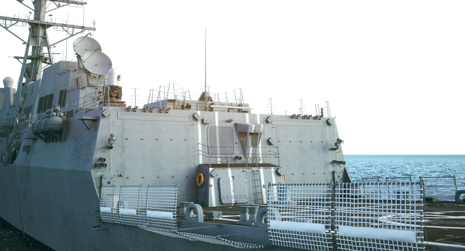 3D Uss Daniel Inouye - TurboSquid 1291229