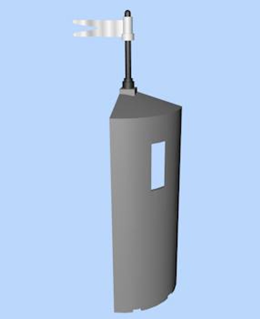 Lego Castle Wall Corner C4d