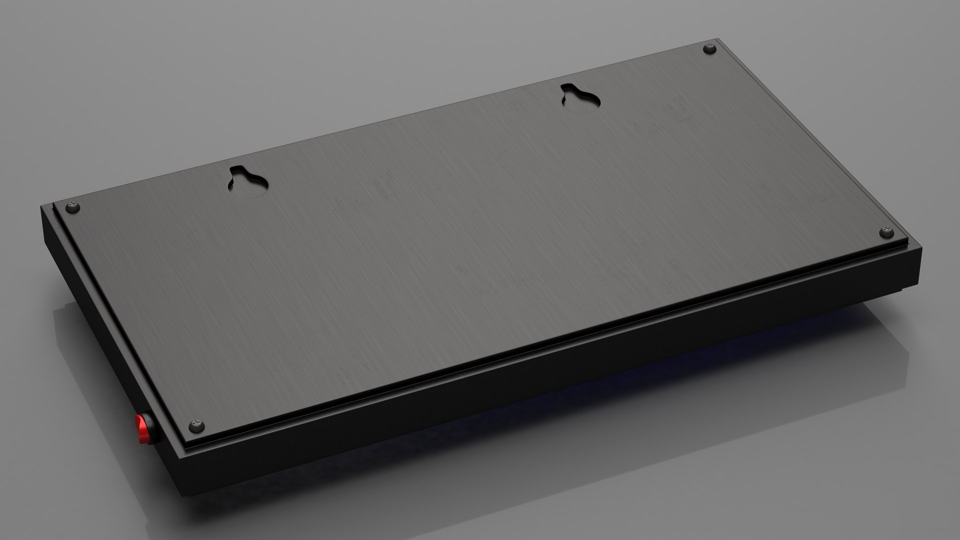 Blue LED Light Exit Sign ON 3D model - TurboSquid 2111454