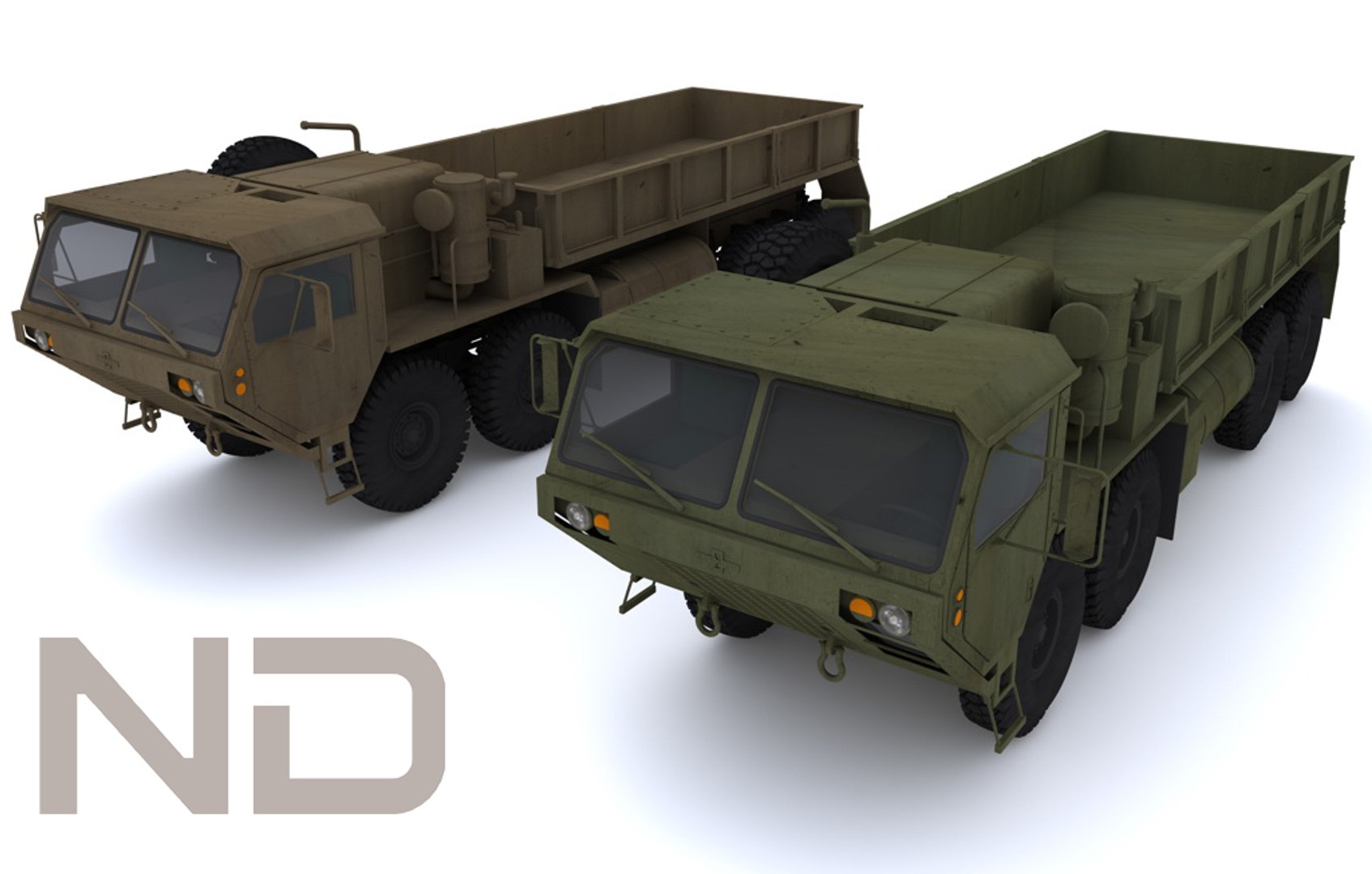 3d Oshkosh Hemmt M977 Model