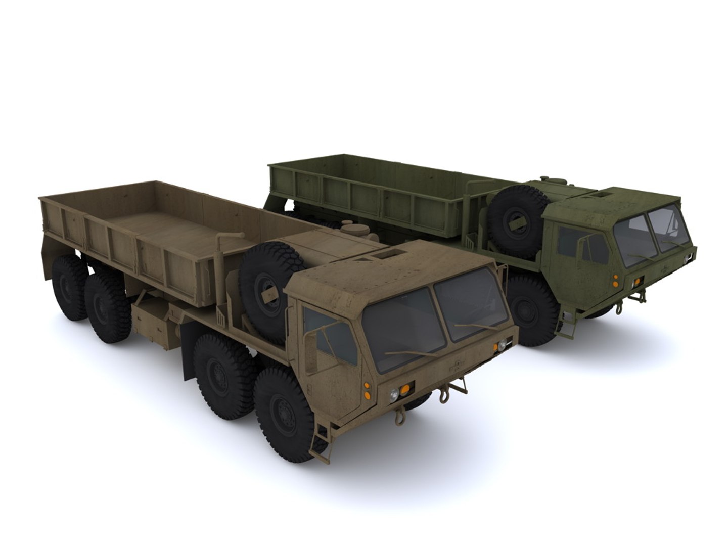 3d Oshkosh Hemmt M977 Model
