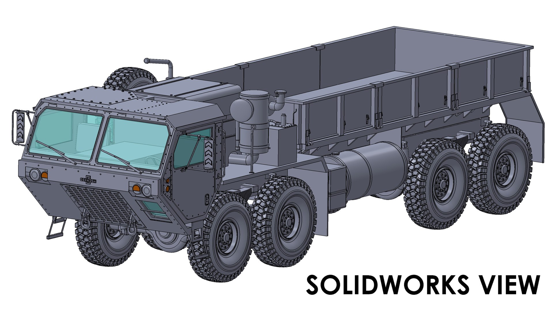 3d Oshkosh Hemmt M977 Model