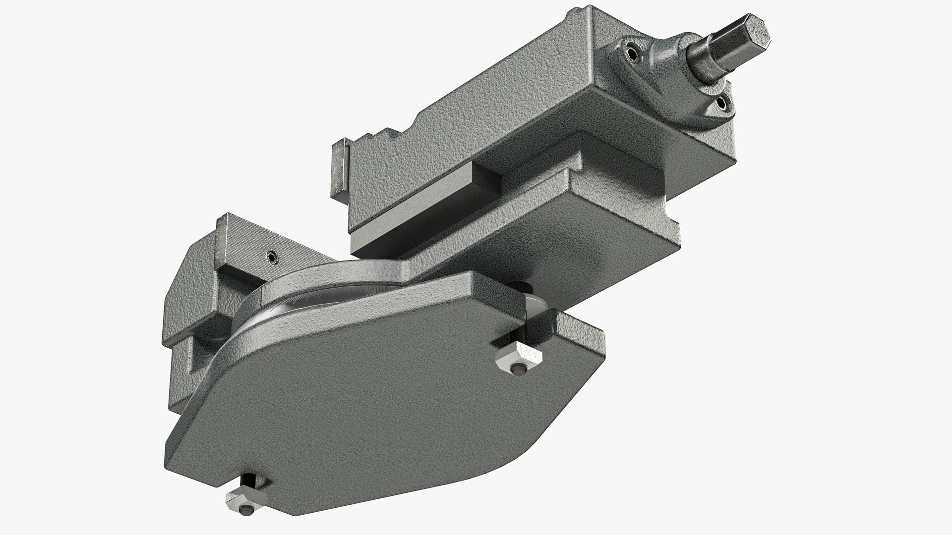3D Lathe Vice Model - TurboSquid 2227518