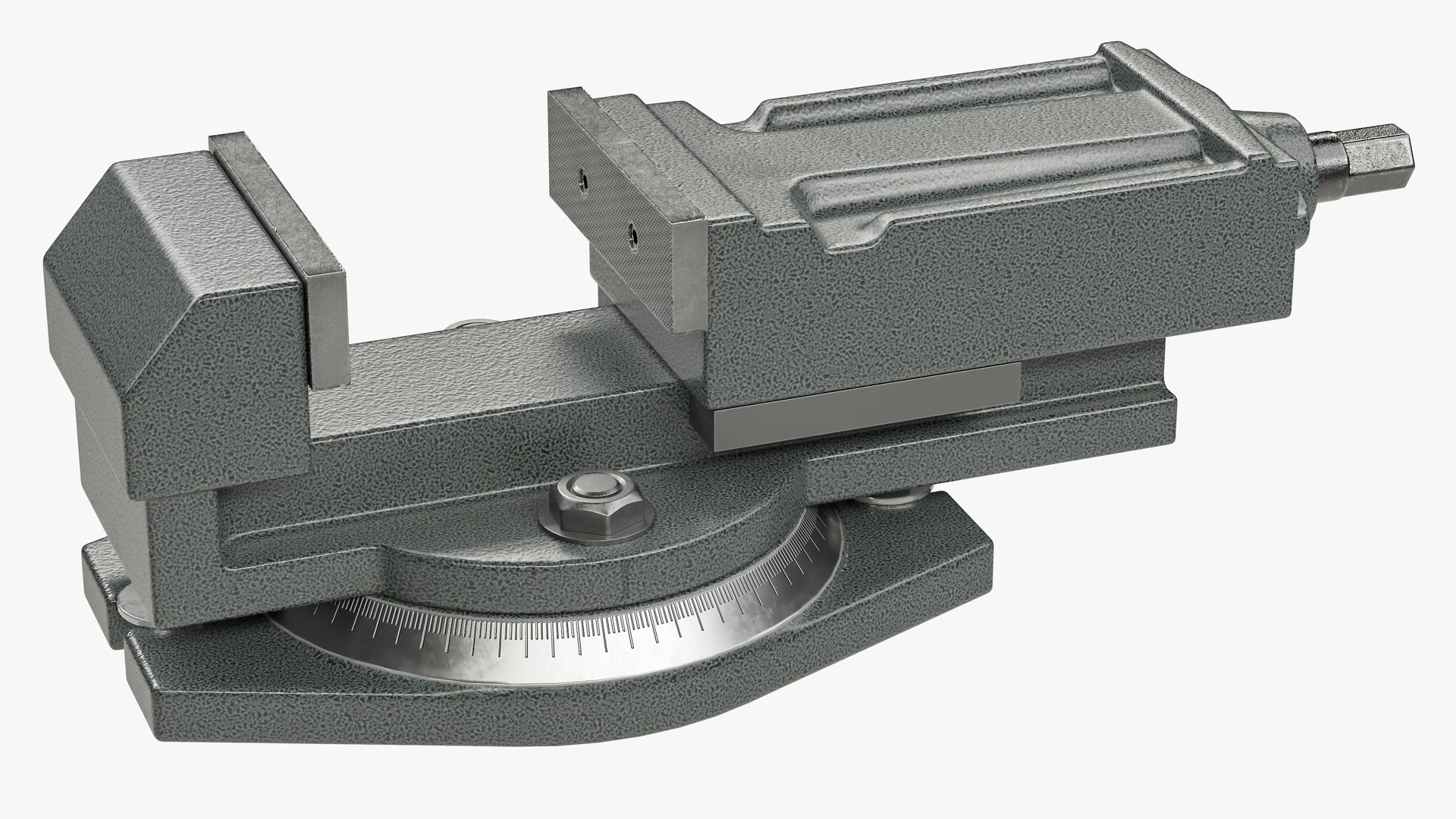 3D Lathe Vice Model - TurboSquid 2227518